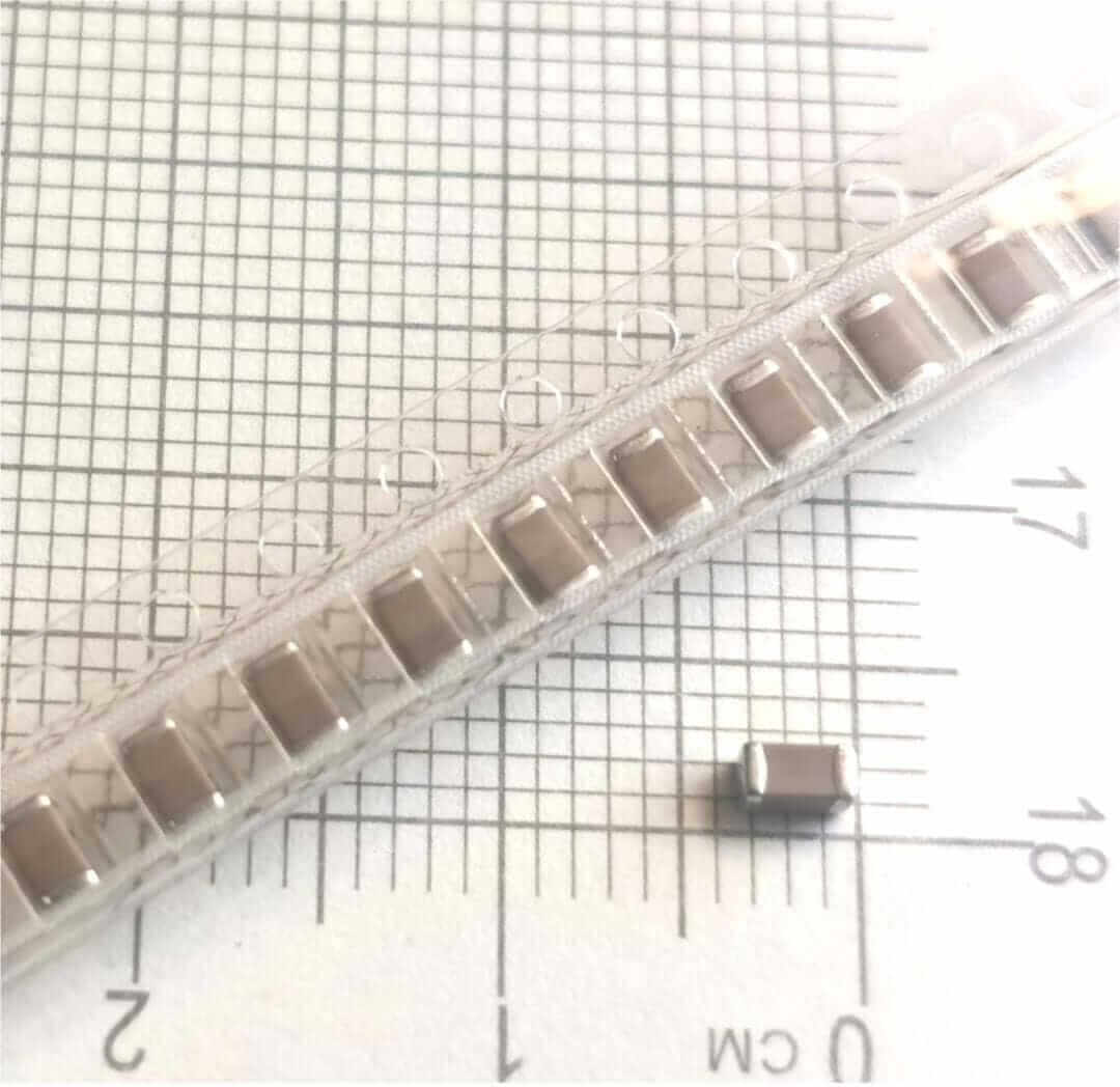 贴片电容0805 X7R 222K(2.2NF)500V ±10% 厚度1.25mm